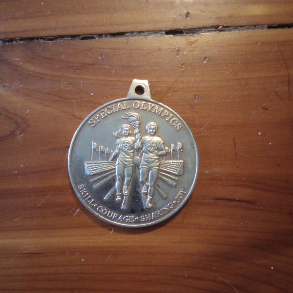 Vintage Medal Special Olympic Skill Courage Sharing J… - Gem